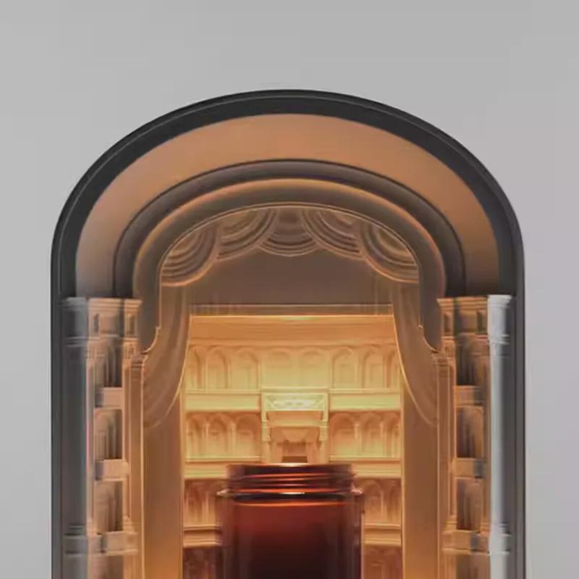 Roman Theatre Cement Night Light : Handcrafted Architectural Concrete ...