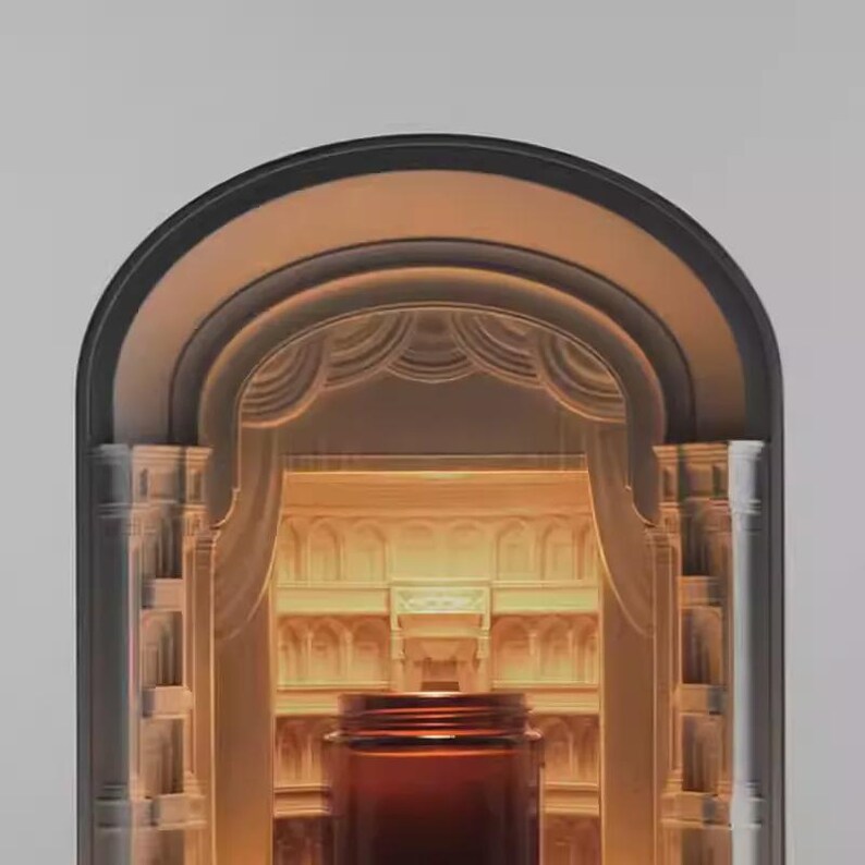 Roman Theatre Cement Night Light : Handcrafted Architectural Concrete ...