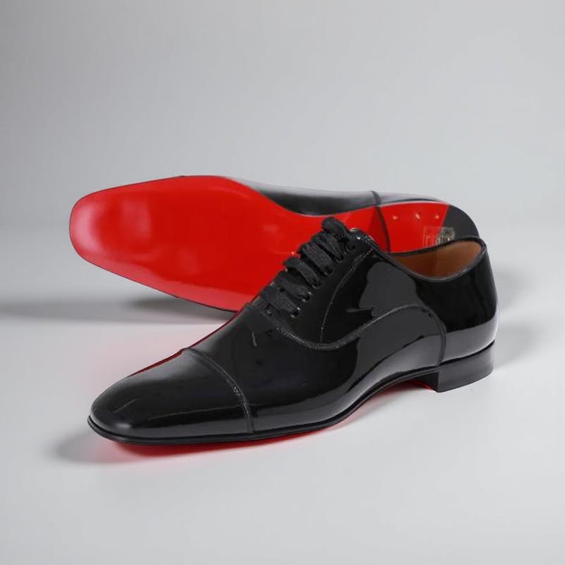 Mens Red Bottoms Shoe - Etsy UK