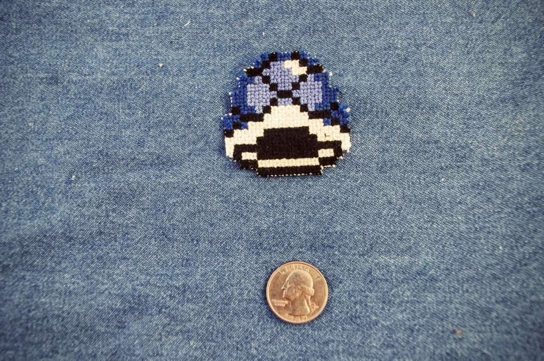 Super Mario World Blue Shell Iron on Patch - Etsy