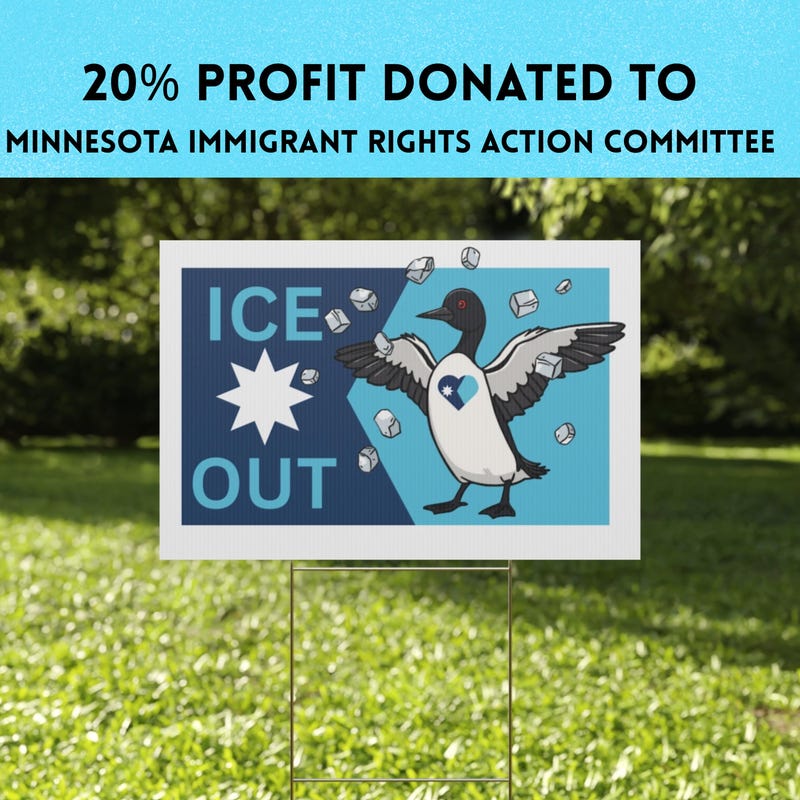 Ice Out Protest Signs - Etsy