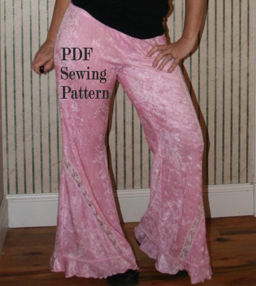 Yoga Pants Sewing Pattern Printable Women's Pattern PDF Instant ...
