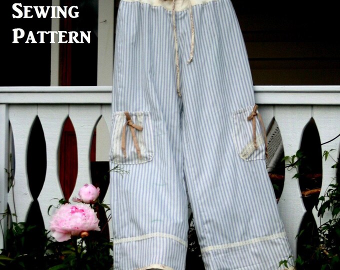 PDF Sewing Pattern Womens Lounge Pants Easy Fit Printable Instant ...