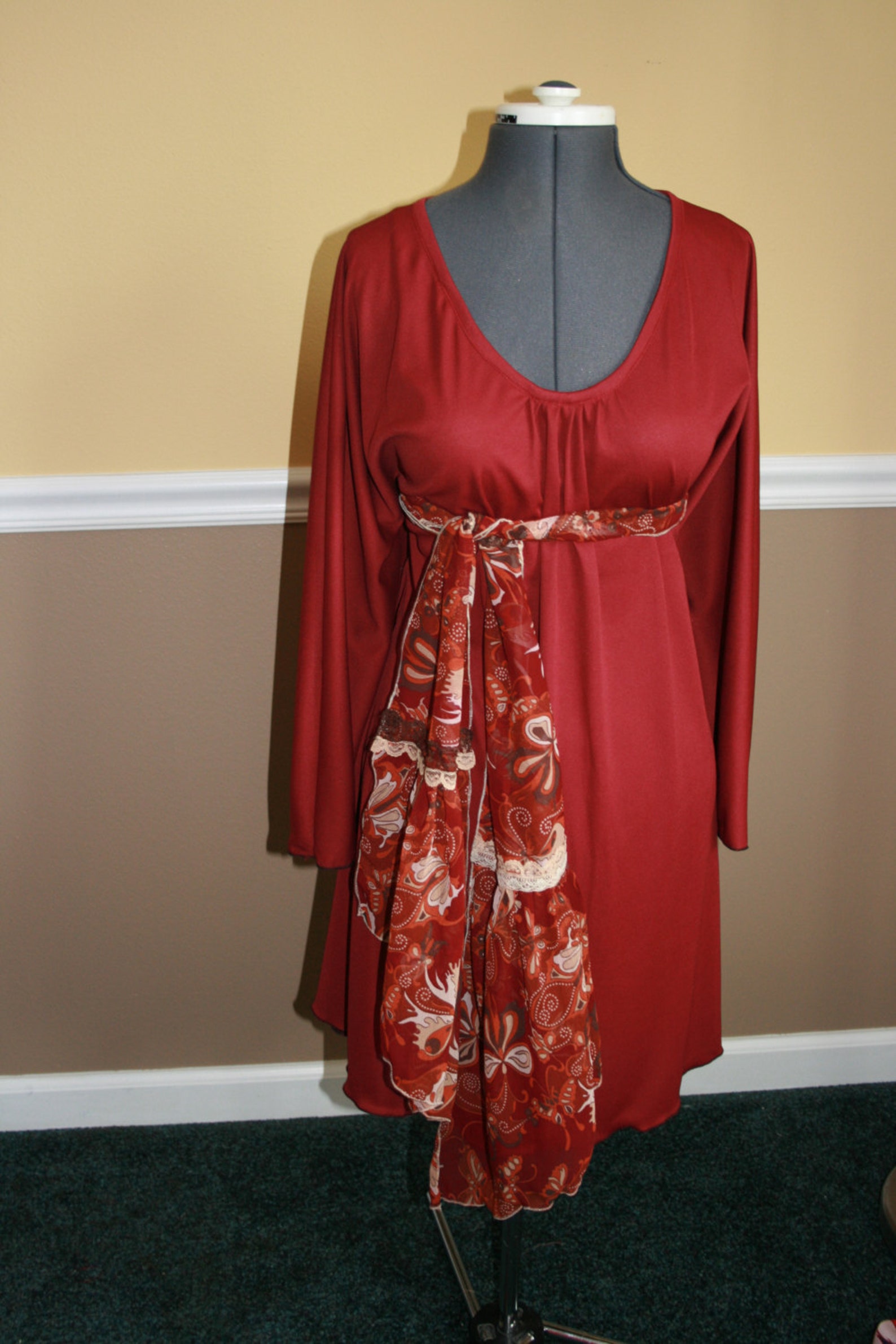 Tunic Top or Dress Women's Printable Sewing Pattern and PDF Sewing ...