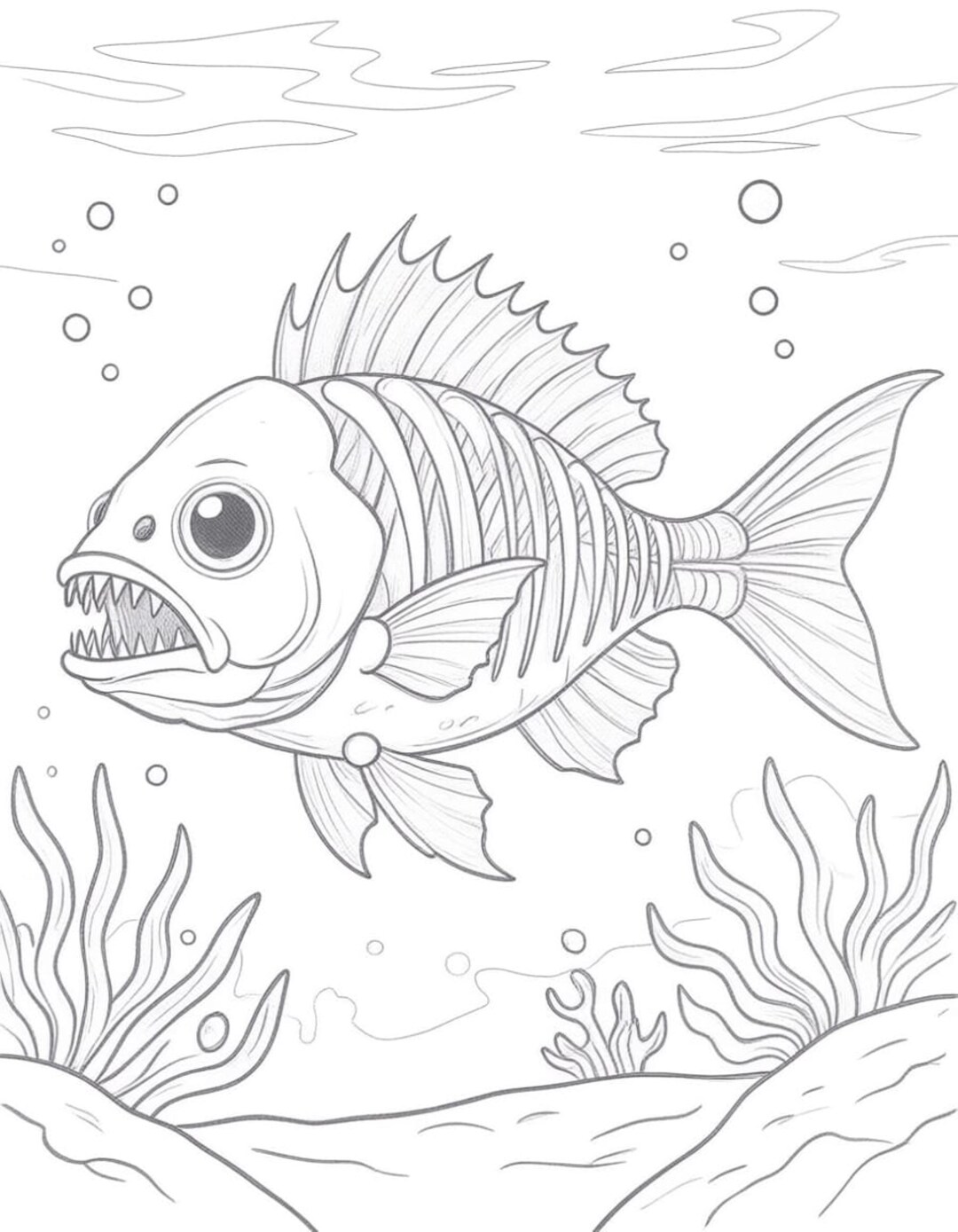Zombie Animal Coloring Pages: Spooky Halloween Art (digital Download) 5 ...