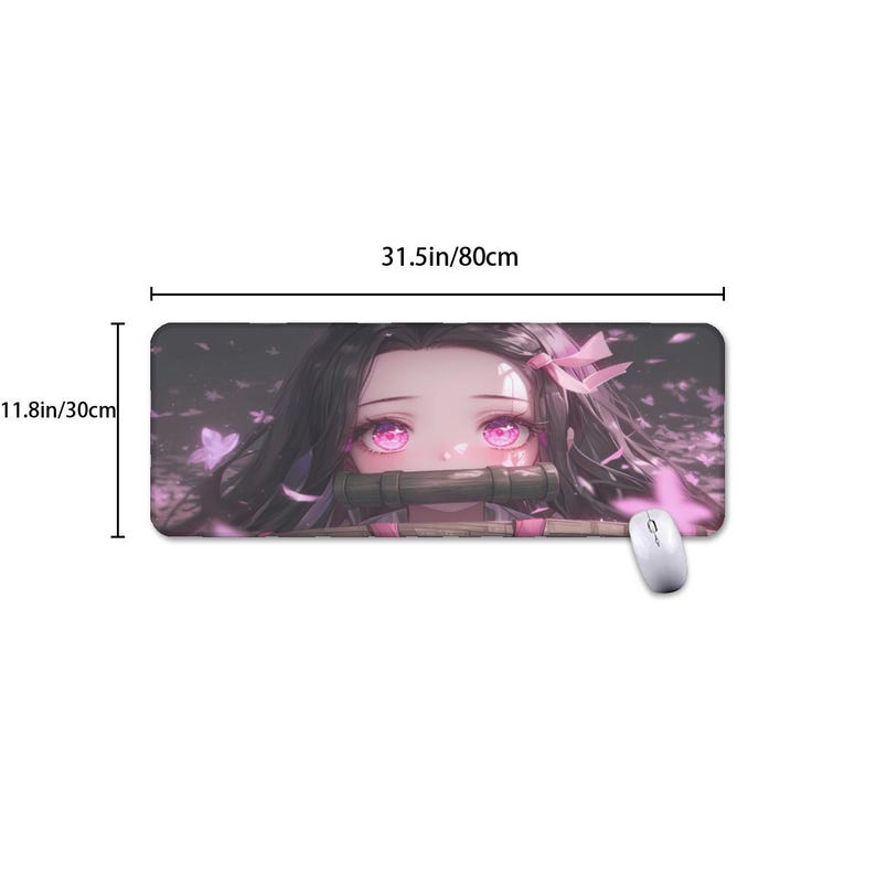 Nezuko Mousepad – Demon Slayer Desk Mat | Anime Gaming Mouse Pad S–XL ...