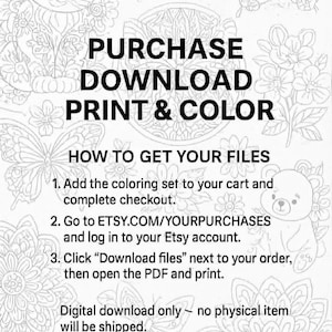 Kawaii Fantasy Coloring Pages for Kids - Etsy