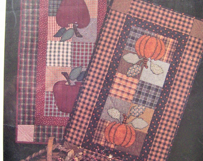 Thimbleberries Quilt Pattern, Harvest Table Topper, Autumn Table Runner ...