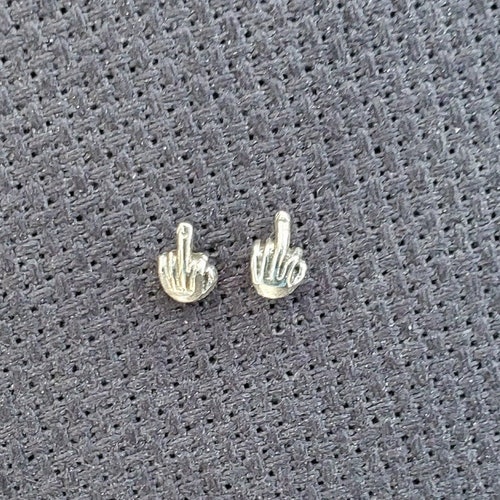 Sterling Silver Middle Finger Ring - Etsy