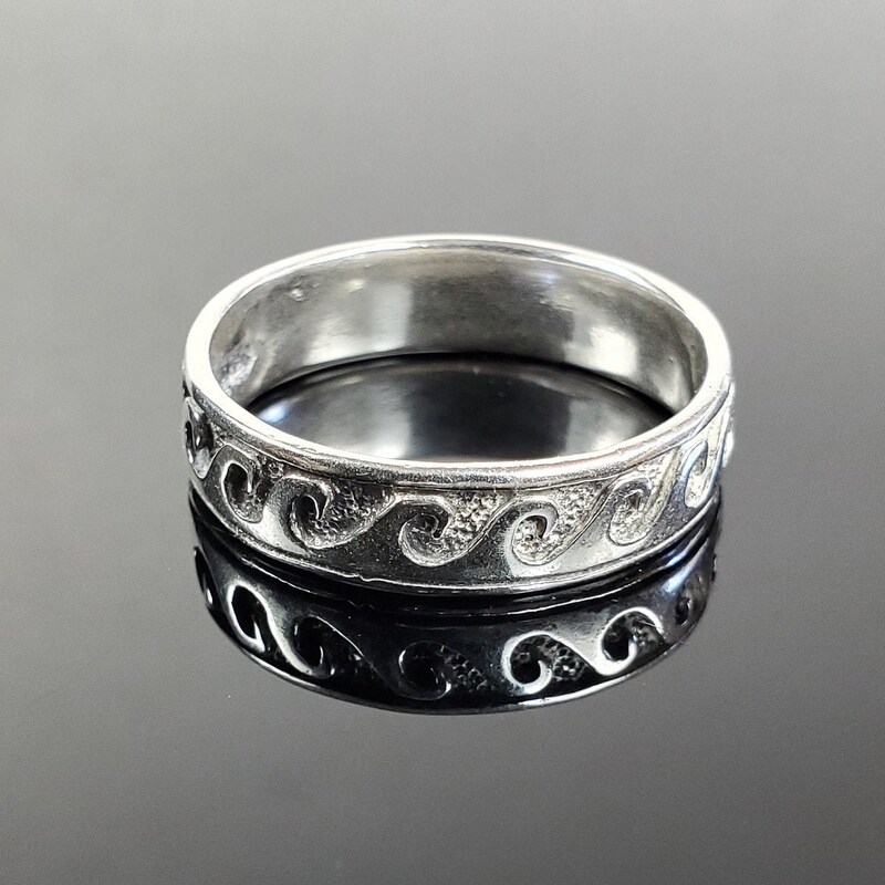 Wave Ring - Etsy