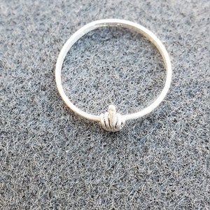 Sterling Silver Middle Finger Ring - Etsy