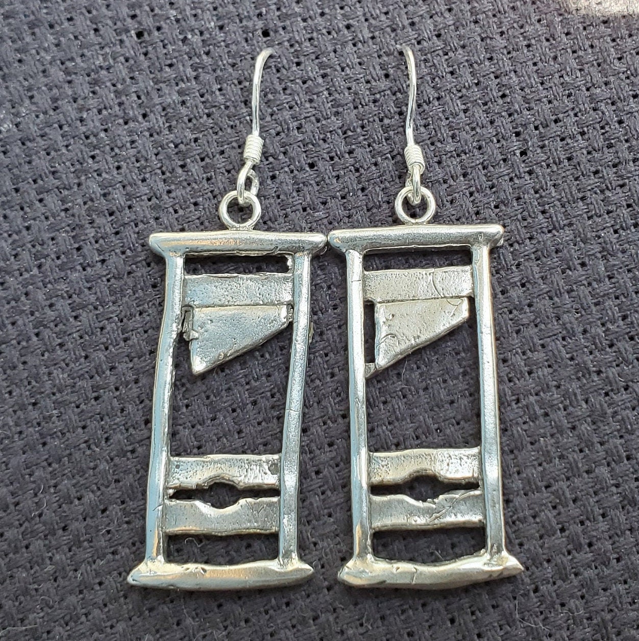 Guillotine earrings etsy store