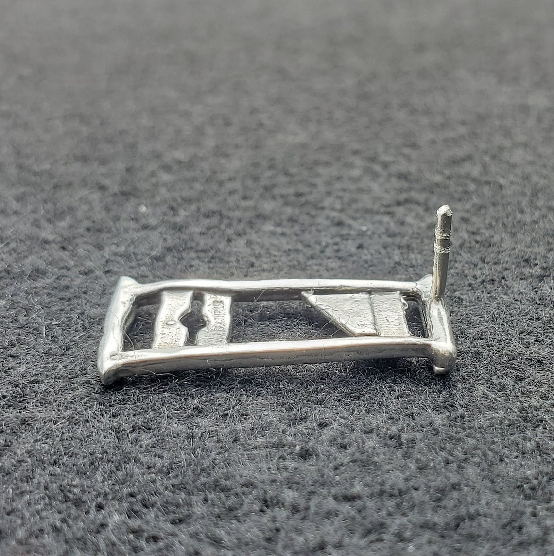 Sterling Silver Guillotine Pin - Etsy