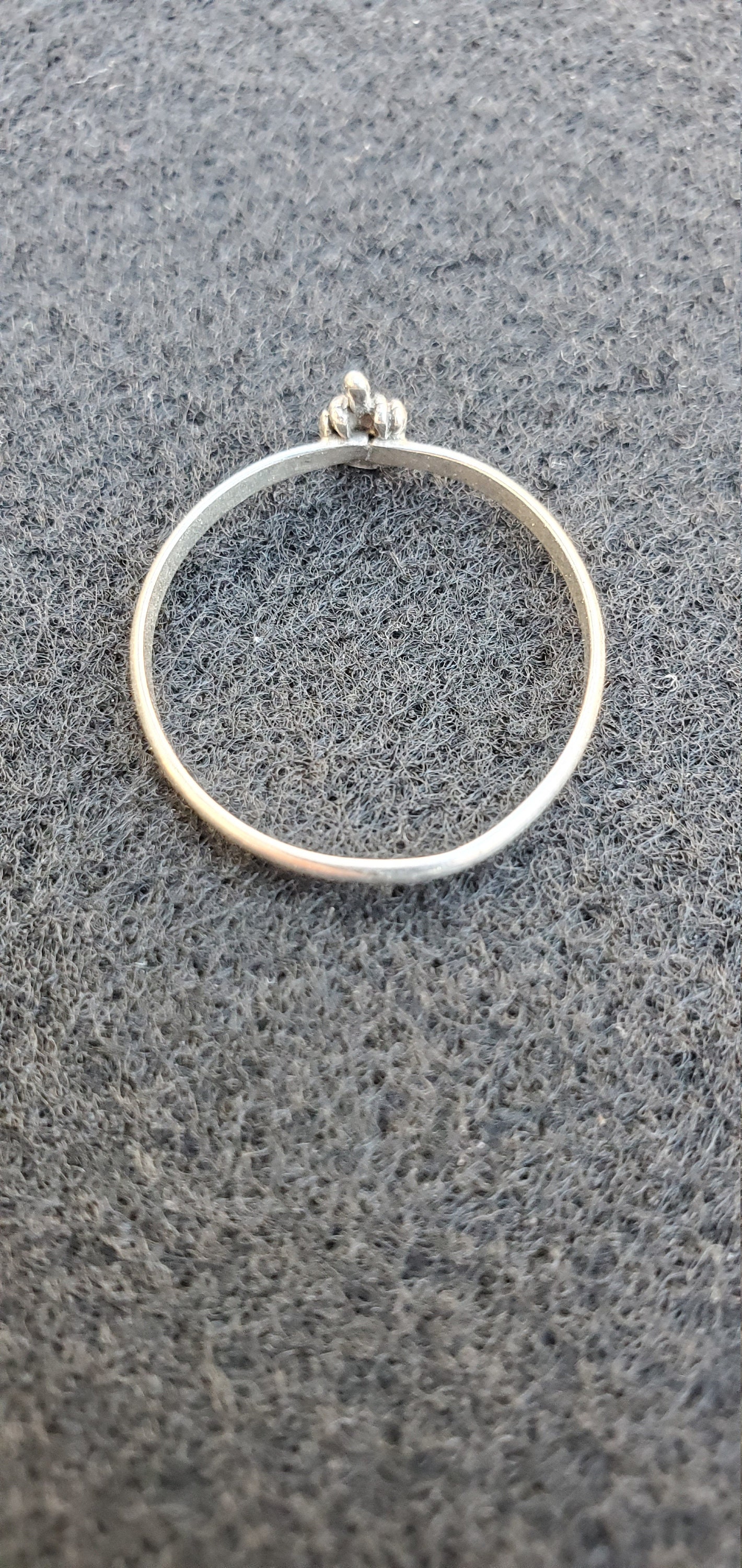 Sterling Silver Middle Finger Ring - Etsy