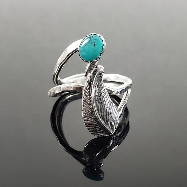 Feather Ring - Etsy