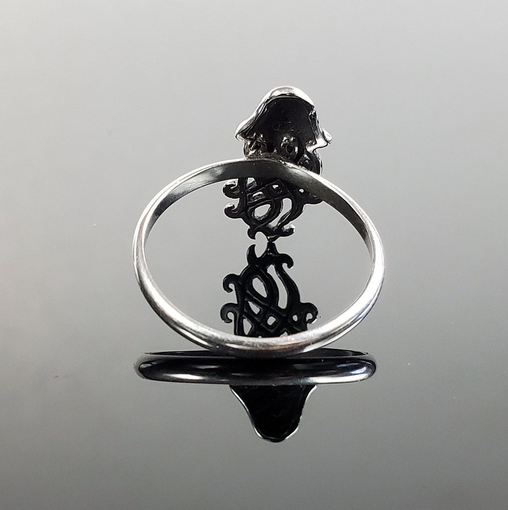 Sterling Silver Jellyfish Ring - Etsy