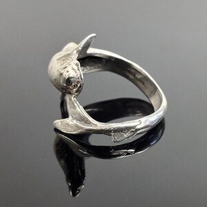 Sterling Silver Shark Ring - Etsy
