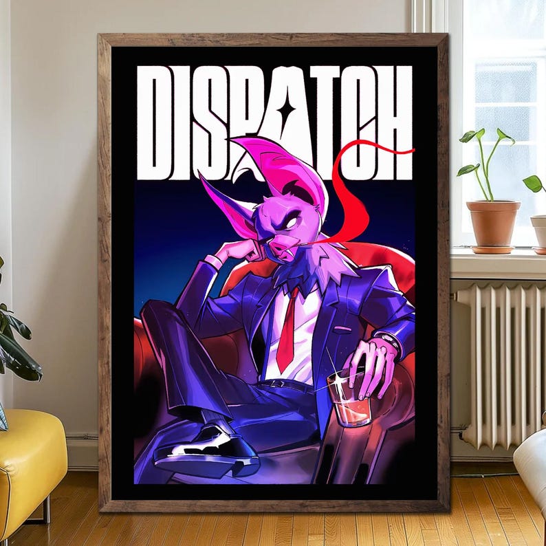 Dispatch: Invisigal Animated Character Portrait Poster Unframed ...