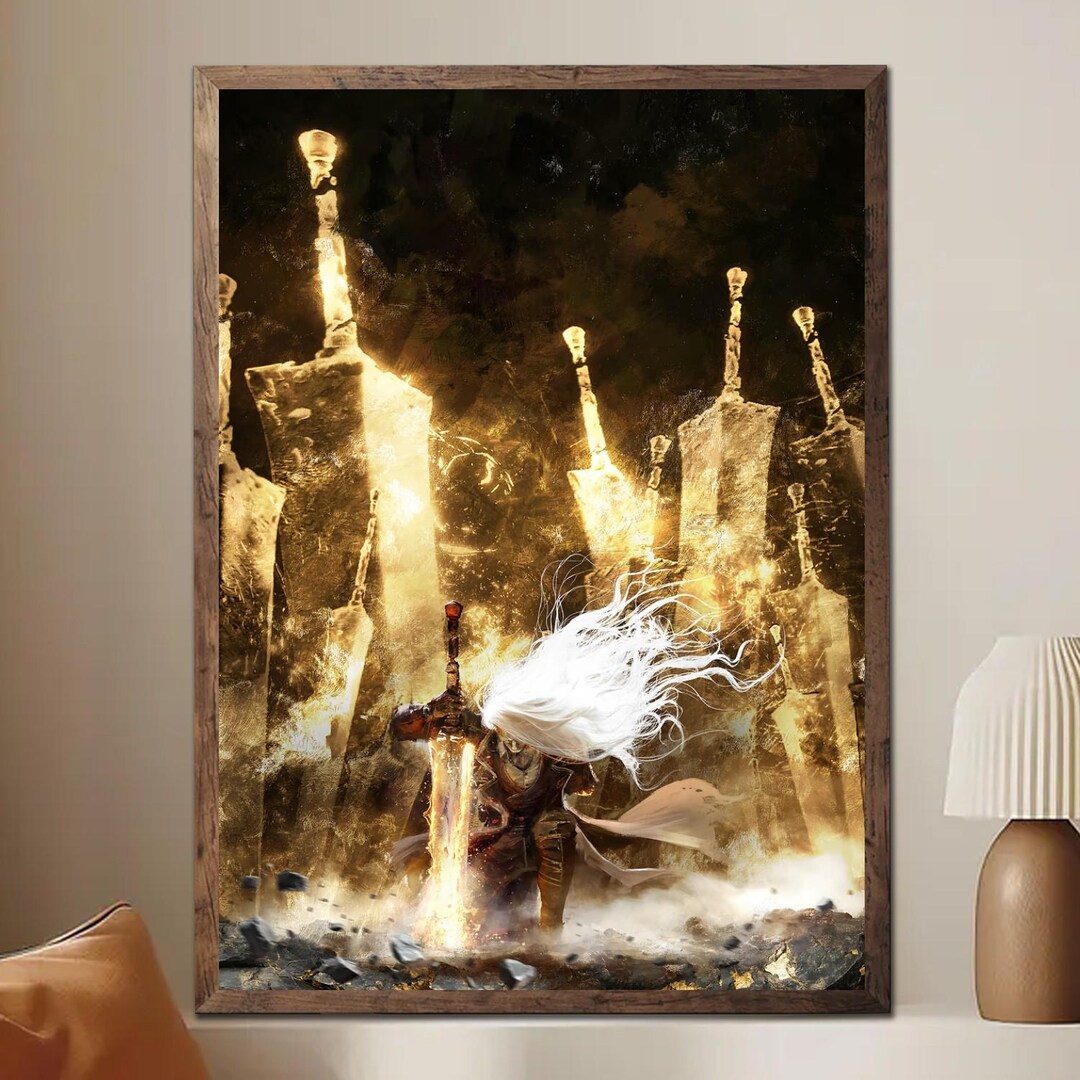 Simon and Swords Expedition 33 Poster Unframed, Unique Fantasy Wall Art ...