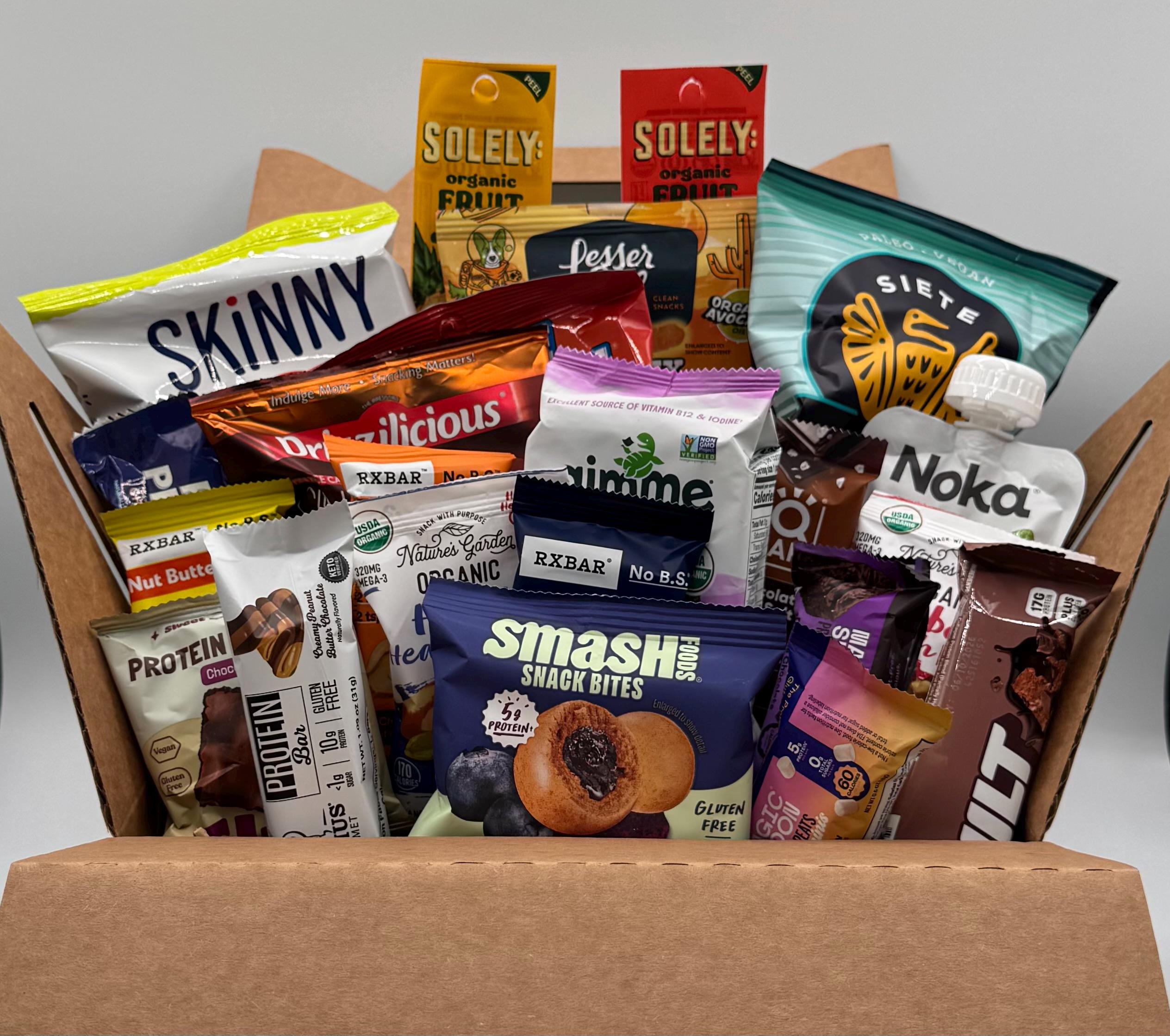 Healthy Protein Snack Gift Box: Wellness Care Package - Etsy