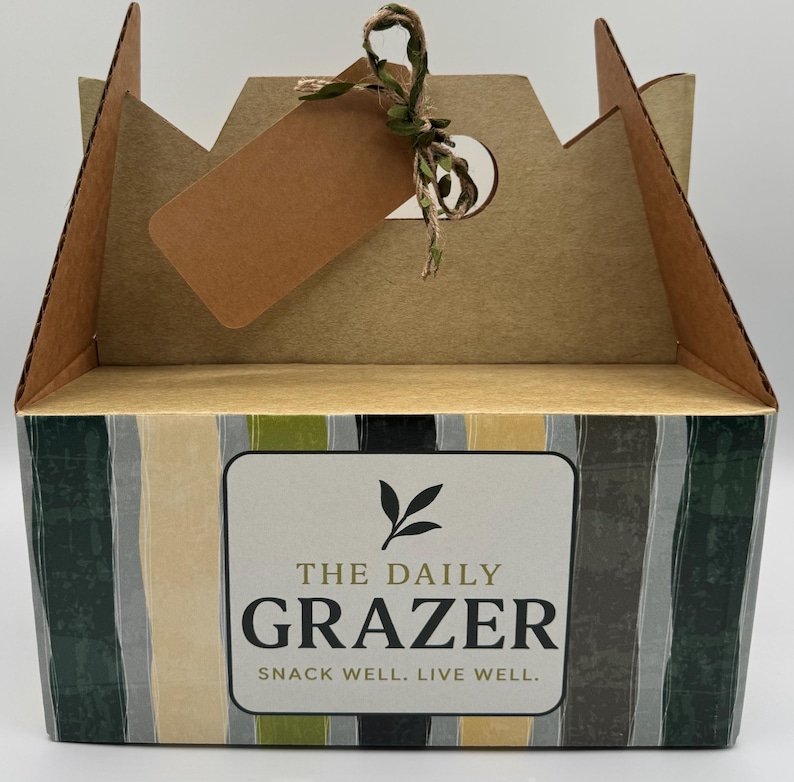 Healthy Protein Snack Gift Box: Wellness Care Package - Etsy