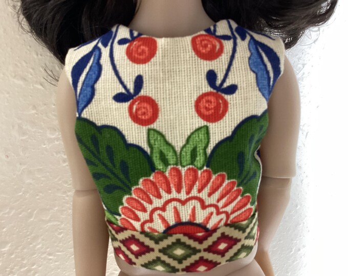 Vintage Linens, Top, 14” Doll Clothes, Ruby Red Fashion Friends - Etsy