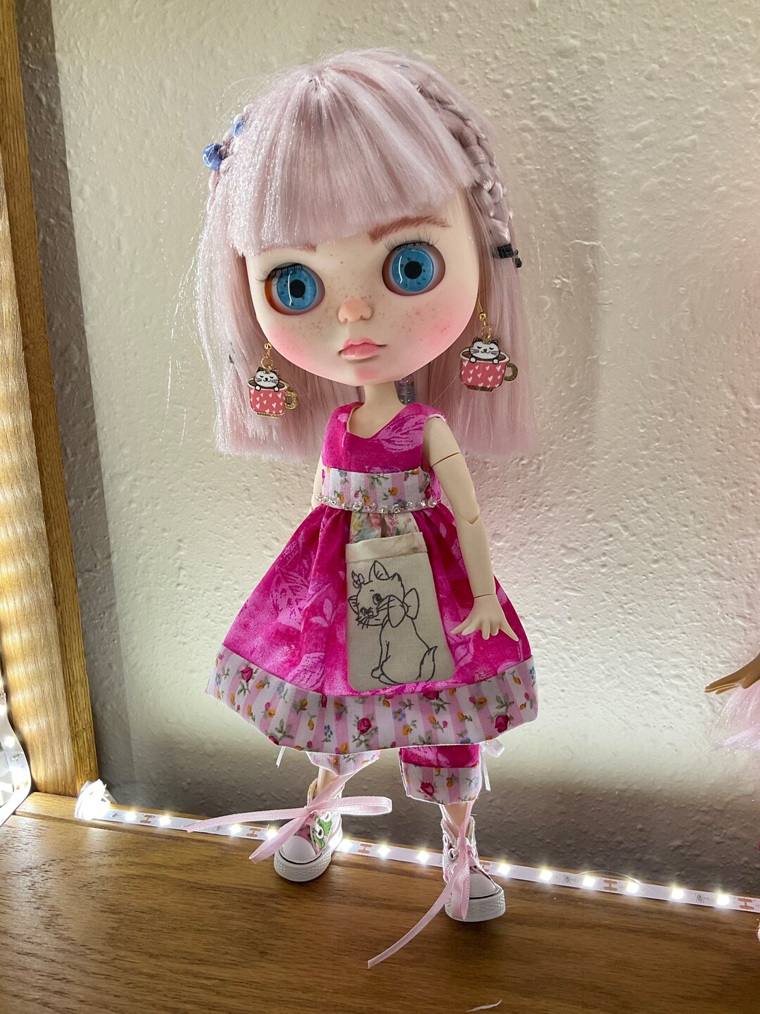 Marie Aristocats Beaded Dress Detached Pocket Pants - Etsy