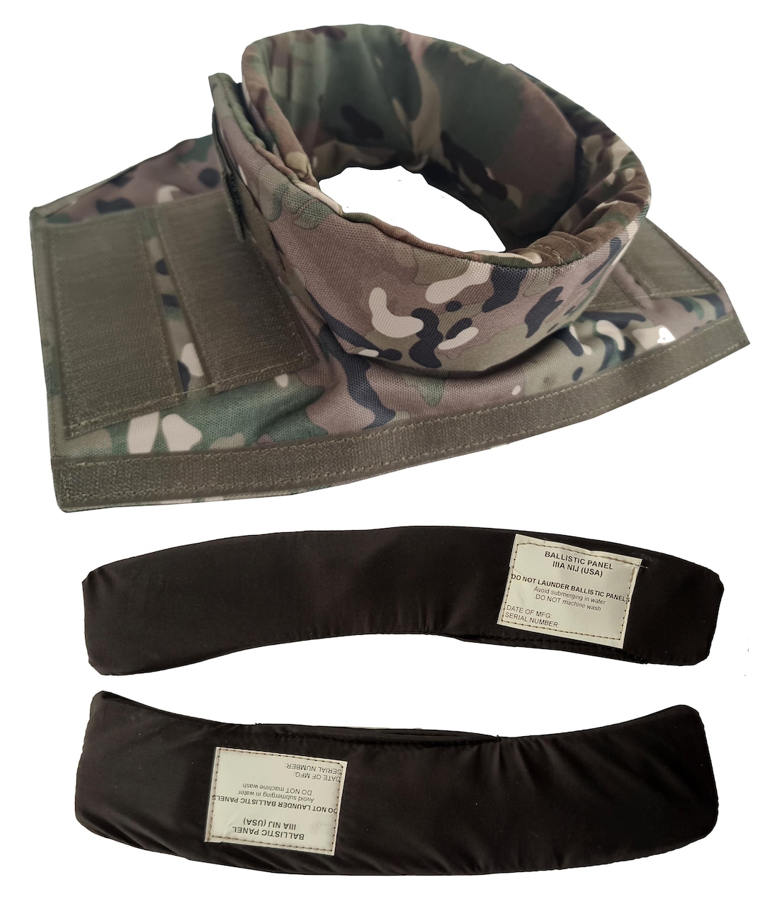 Neck Protection Collar IIIA for Vest Plate Carrier Multiset Black ...