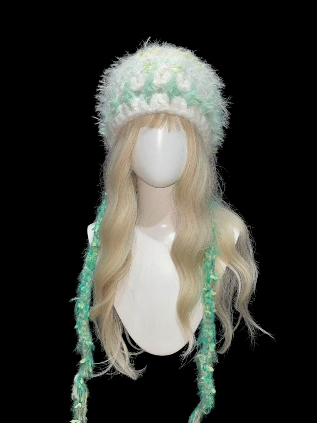 Whimsical Hood Beanie - Plush Pastel Winter Hat - Etsy