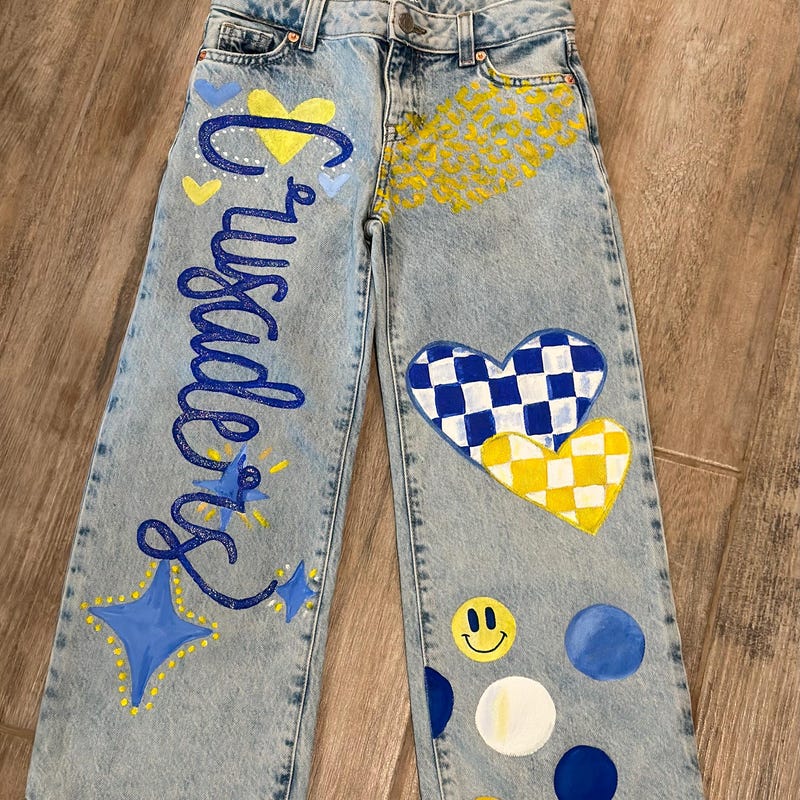 Custom Spirit Jeans - Etsy