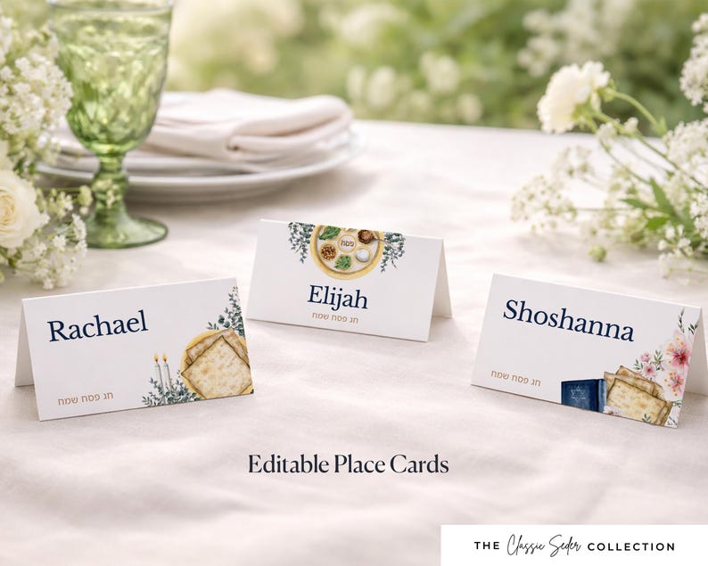 Passover Seder Guide Printable, Order of the Seder Steps, Haggadah ...