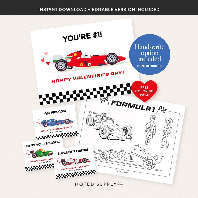 Valentine Cards F1 - Etsy