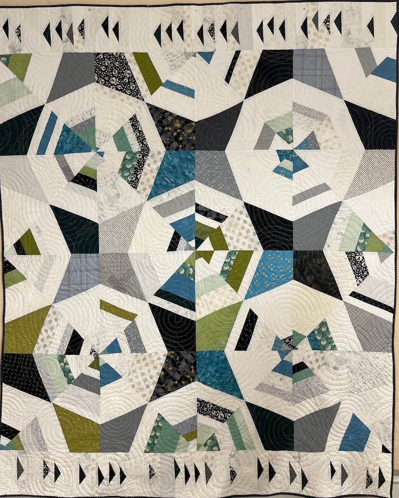 Octagon Shimmer Quilt - Etsy