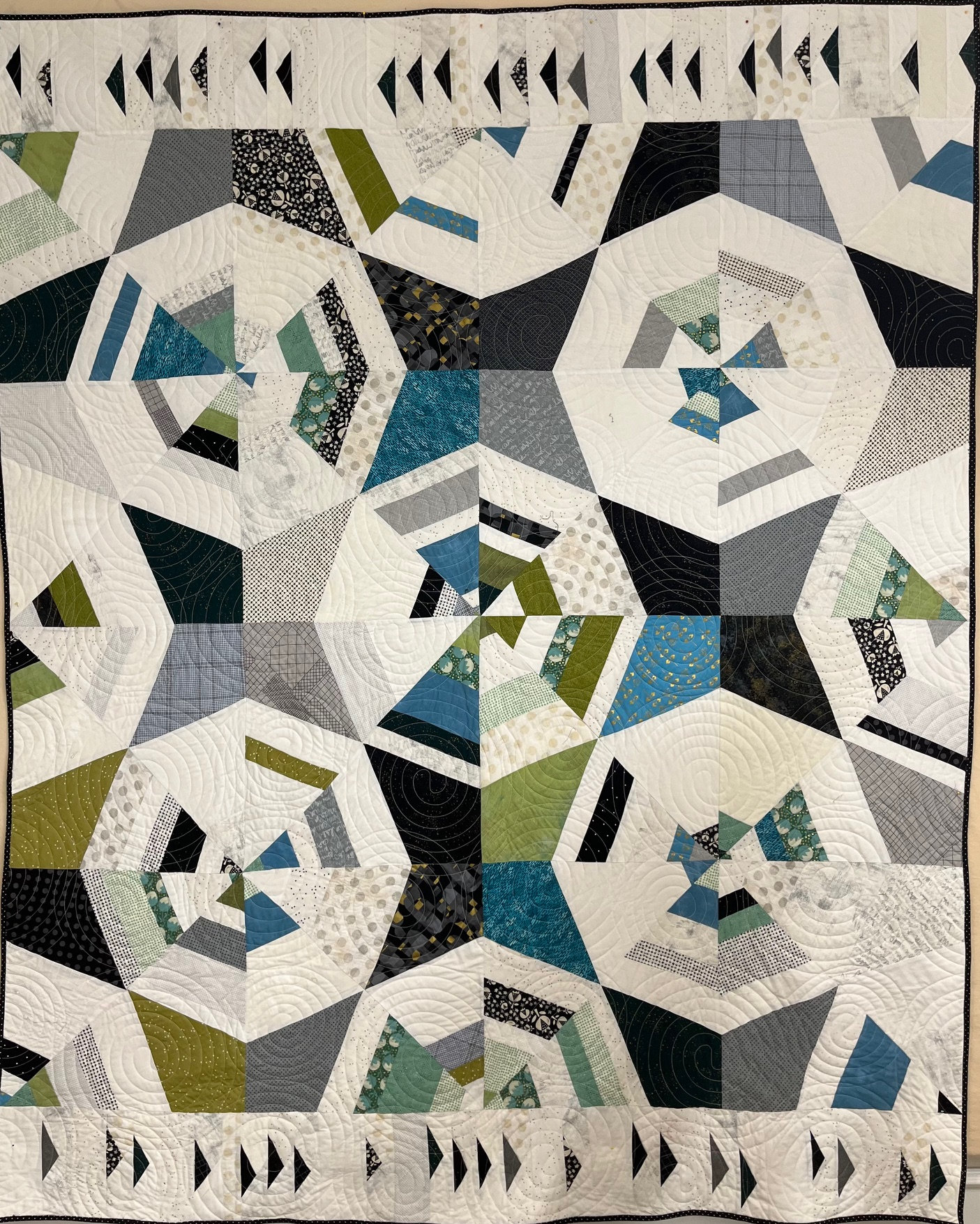 Octagon Shimmer Quilt - Etsy