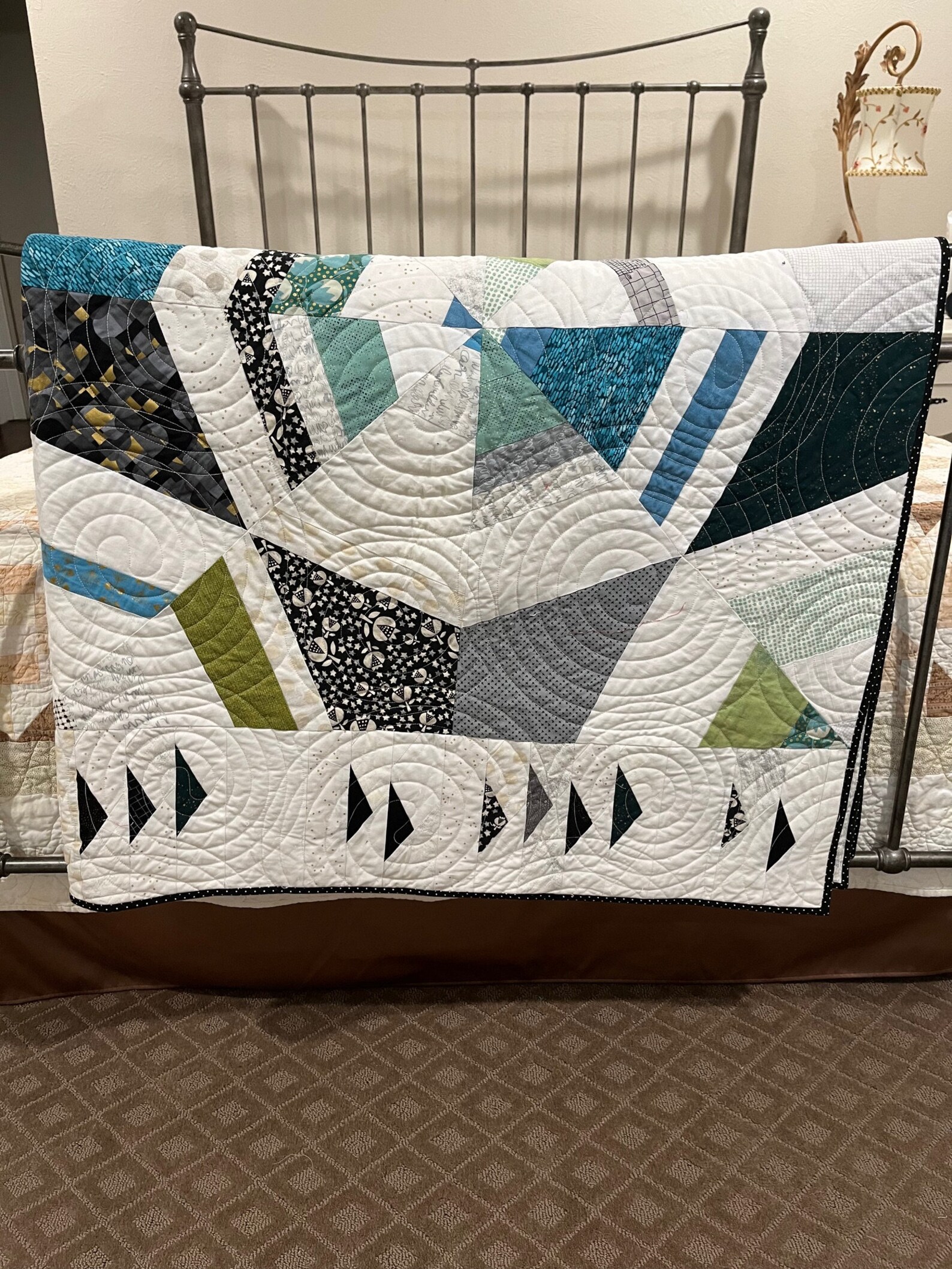 Octagon Shimmer Quilt - Etsy