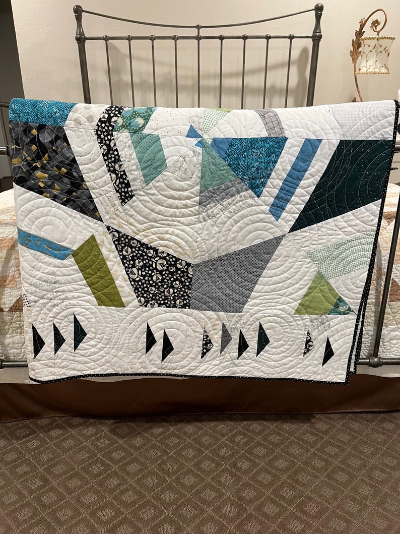 Octagon Shimmer Quilt - Etsy