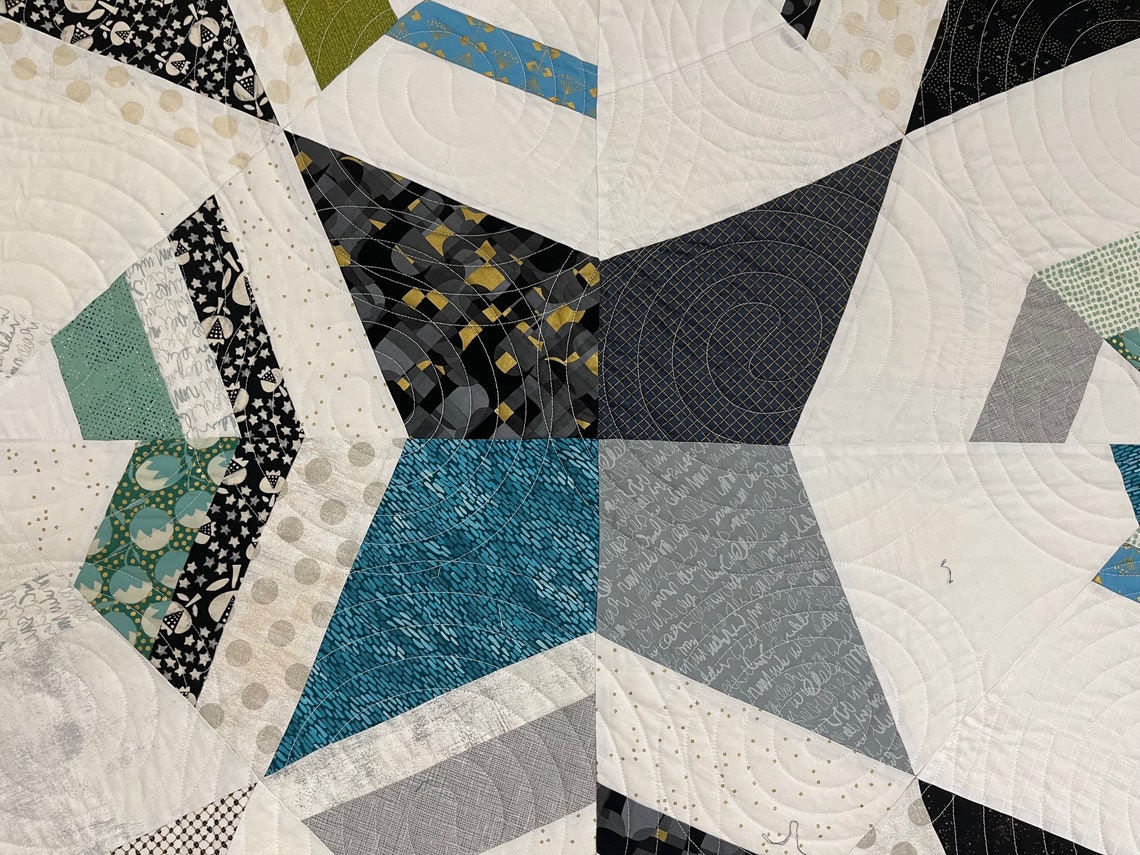 Octagon Shimmer Quilt - Etsy