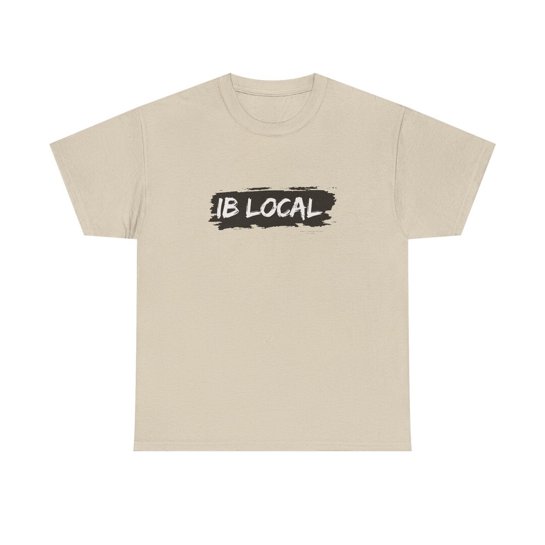 IB Local Heavy Cotton Tee - Unisex Community Shirt - Etsy