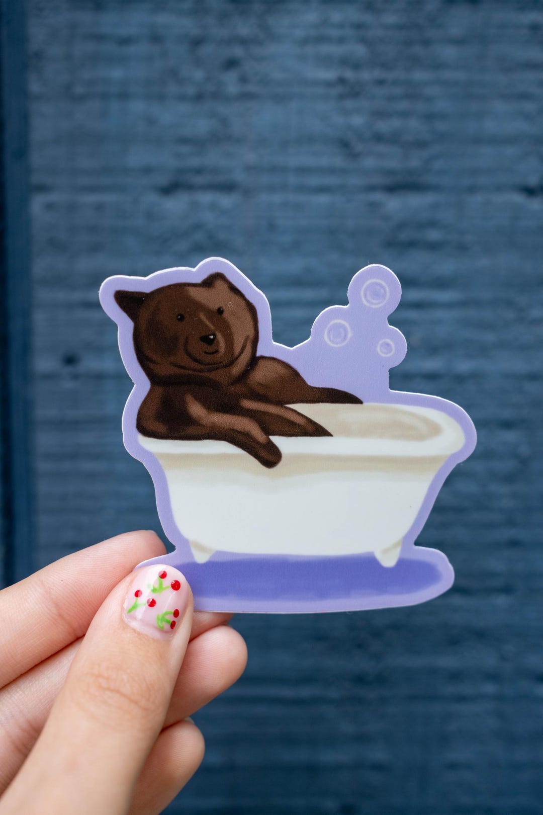 Self Care Bear - Laptop Sticker, Cutesy, Cute Stickers, Whimsical ...