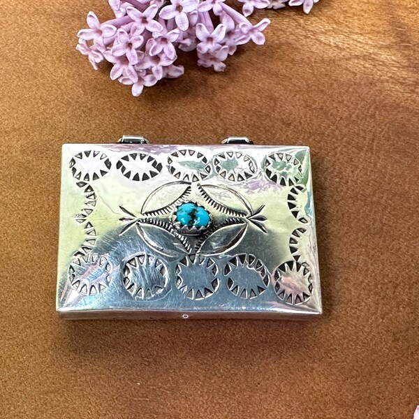 Silver Sterling Pill Case - Etsy