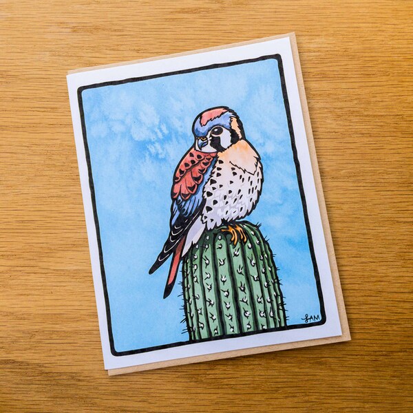 Kestrel Print - Etsy