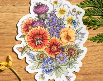 Pollinator Sticker - Etsy