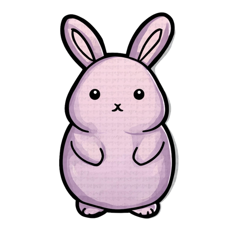 Cute Colorful Bunny Clipart – 4 PNG & SVG Designs for Cricut ...