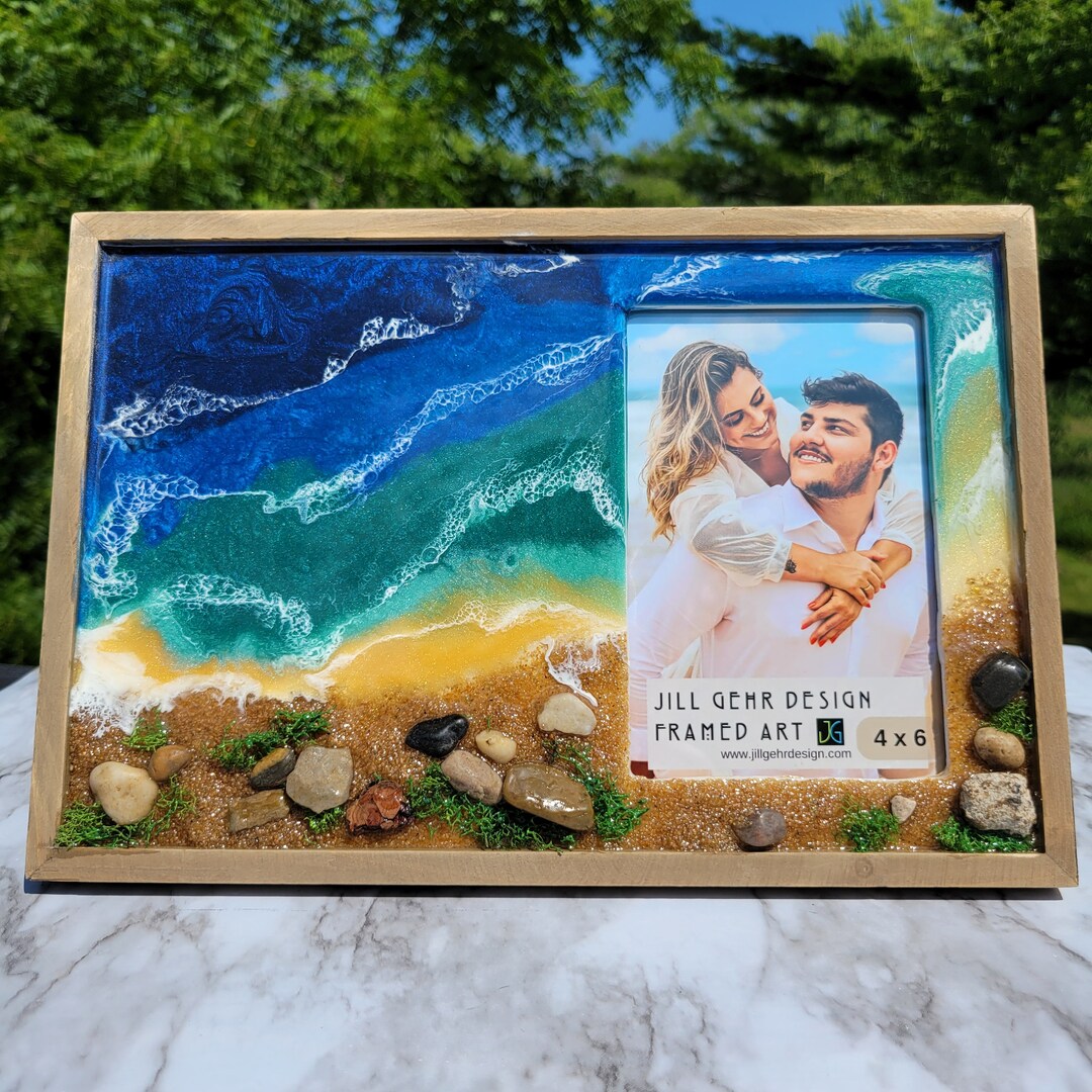 Ocean Seascape Picture Frame Beach Theme Frame 6 - Etsy