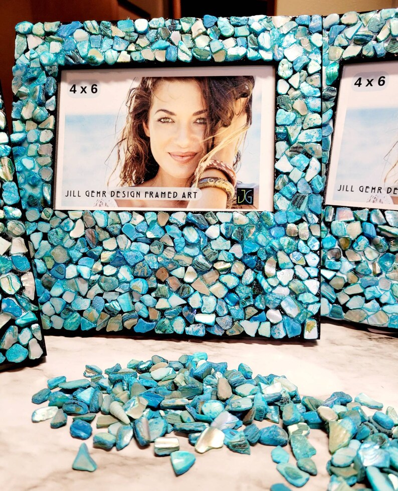 SEASCAPES Frame Teal Frame - Etsy