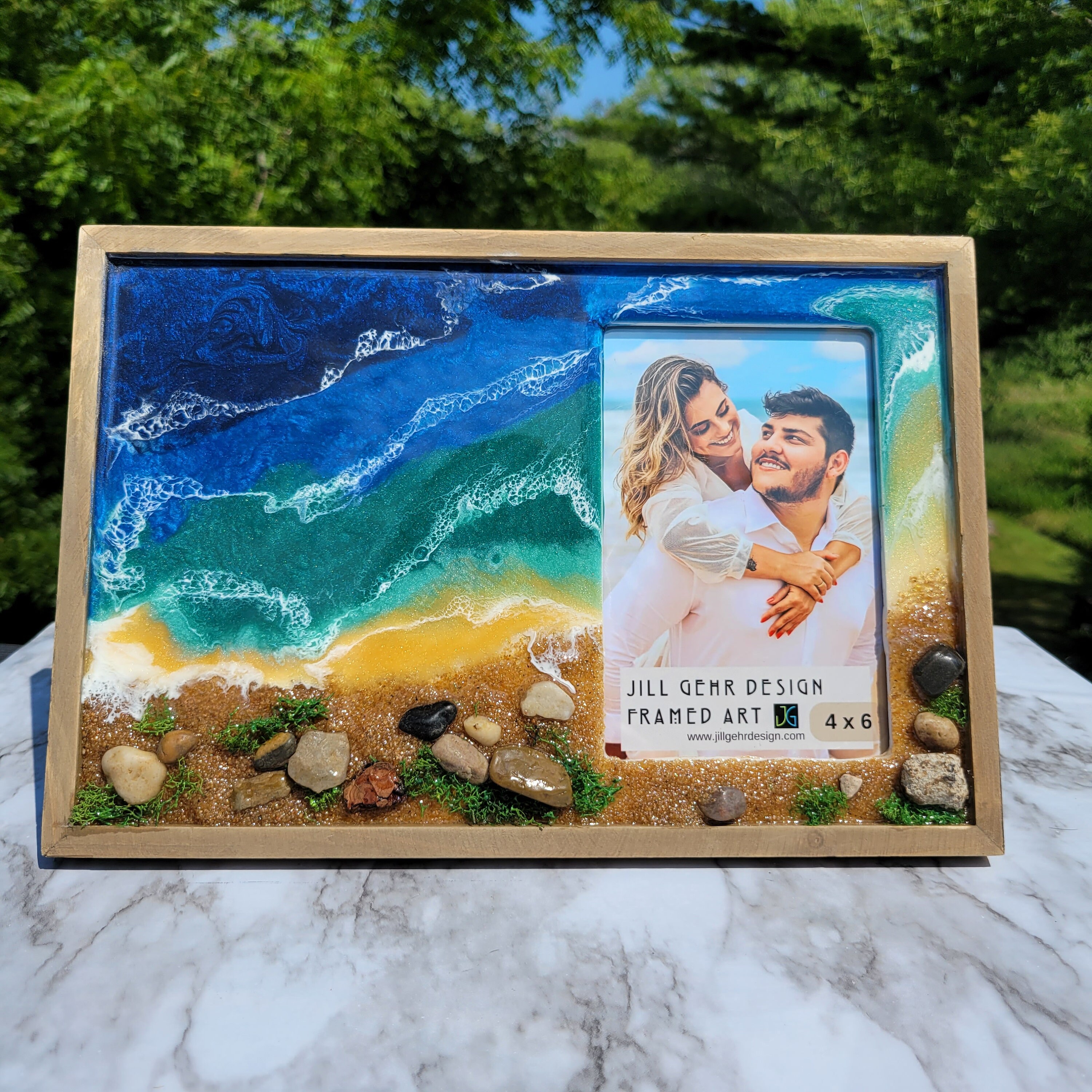 Ocean Seascape Picture Frame Beach Theme Frame 6 - Etsy