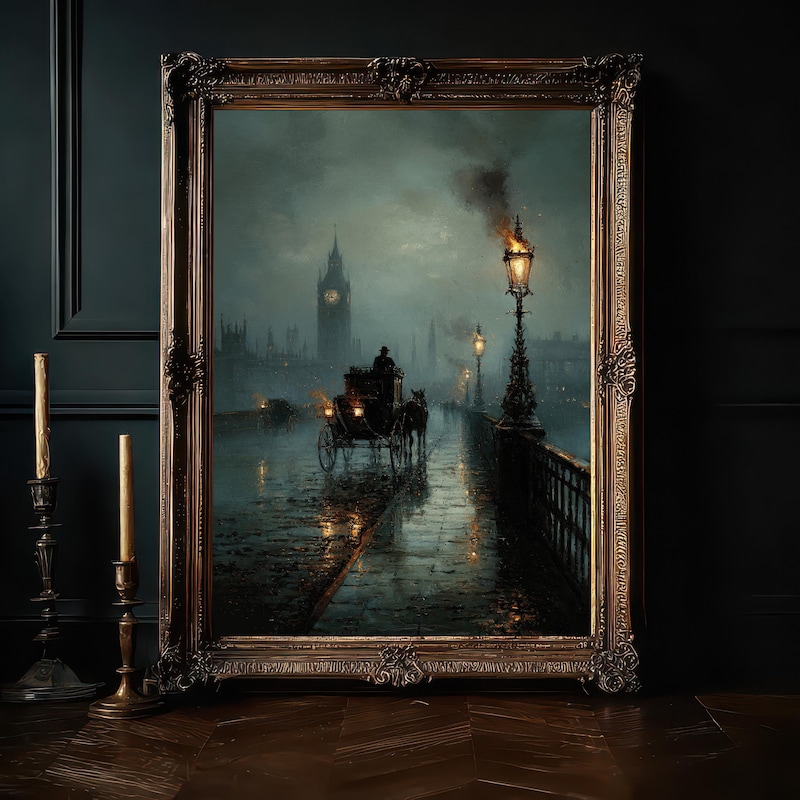 Victorian Scenes Posters - Etsy UK