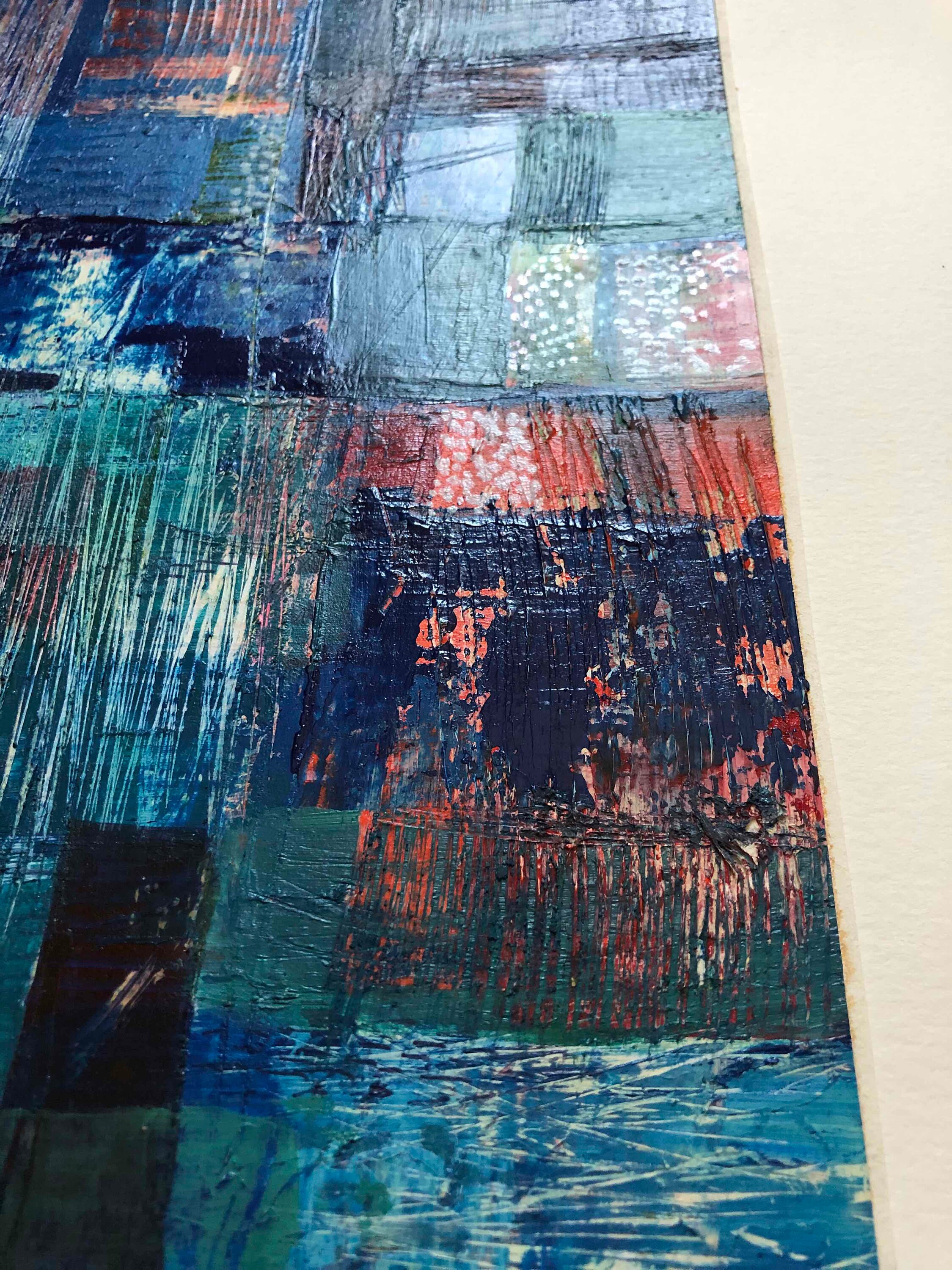 Original Signed Abstract Art on A3 Paper. Unframed Original Artwork ...