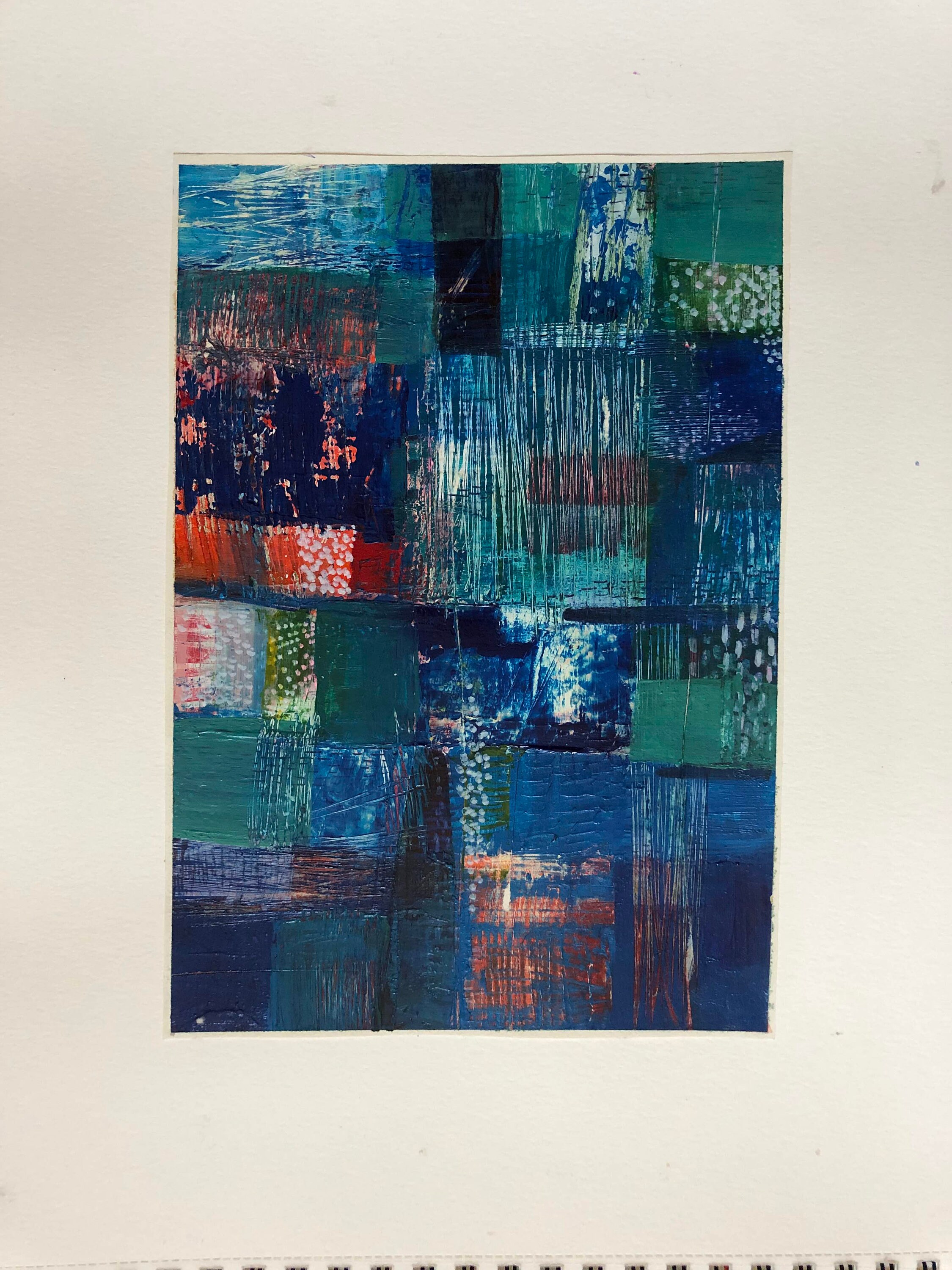 Original Signed Abstract Art on A3 Paper. Unframed Original Artwork ...