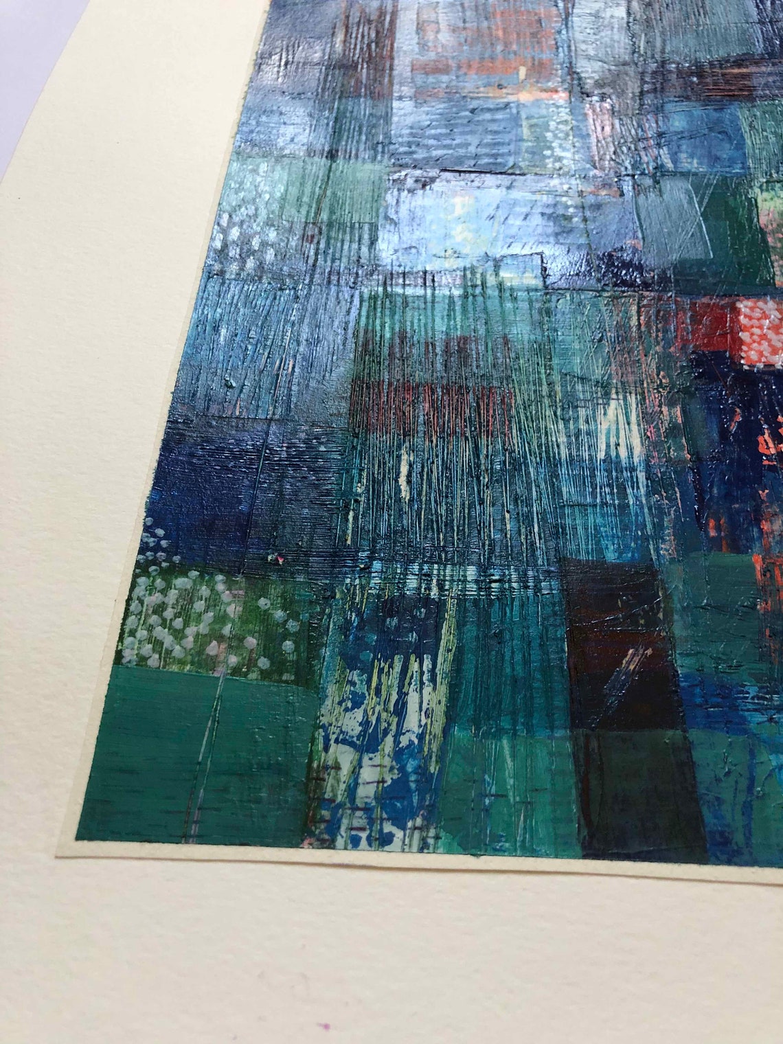 Original Signed Abstract Art on A3 Paper. Unframed Original Artwork ...